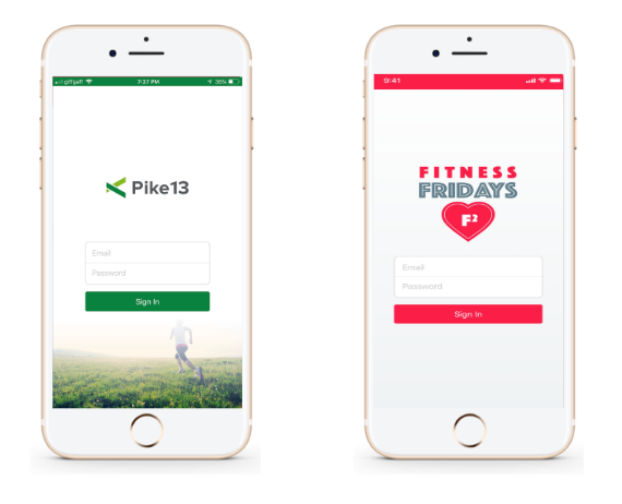 Comparing the Pike13 Client App and the Branded App